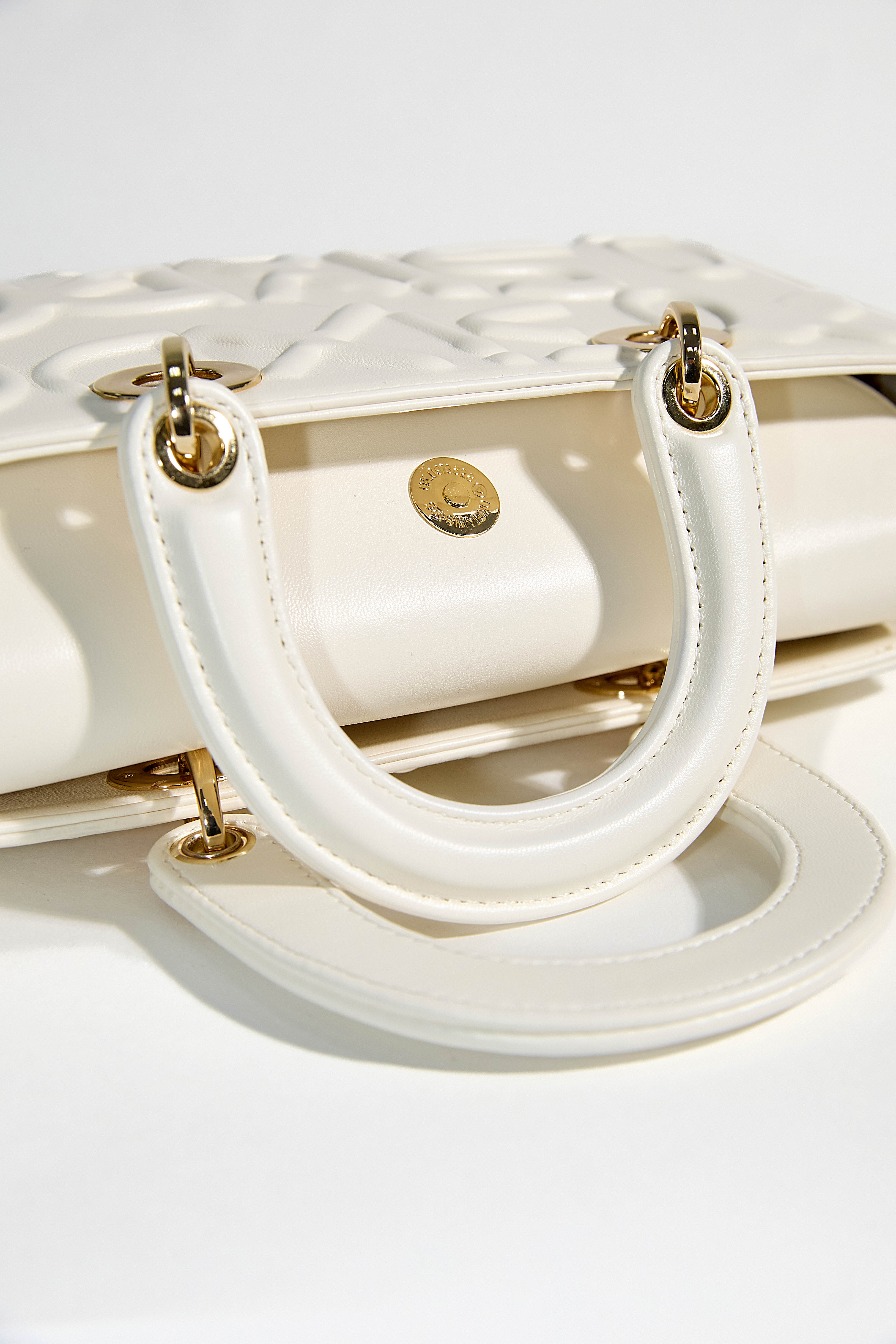 Túi Xách Tay - Leather Structured Handbag